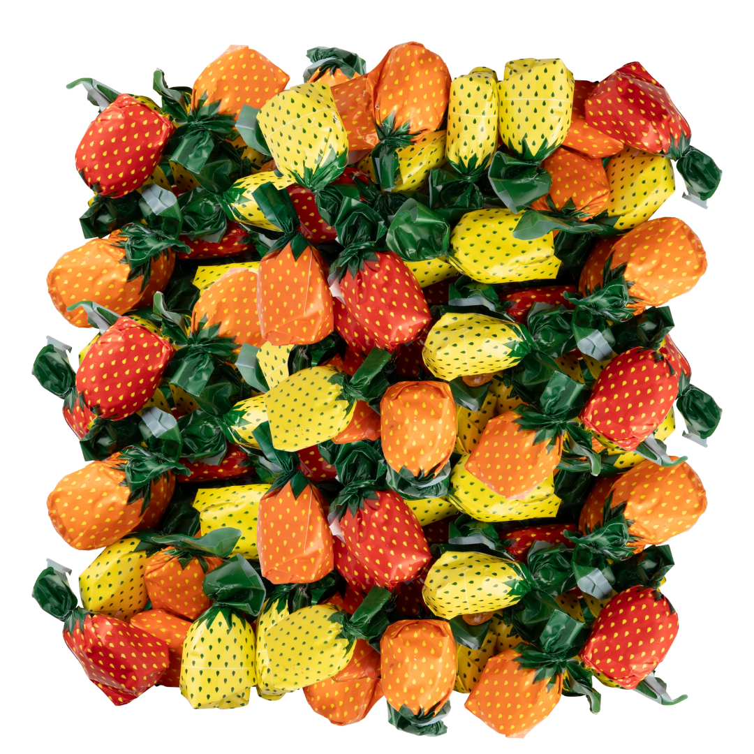 Sweet As | Bulk Buy Assorted Filled Fruit Lollies 10kg (1800 pieces)