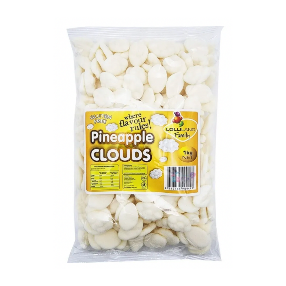 White Clouds - Lolliland Pineapple Cloud Lollies – Sweet As
