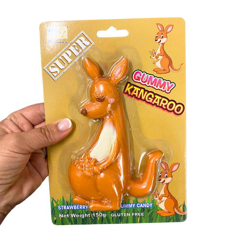 Super Sized Gummy Kangaroo 150g – Sweet As