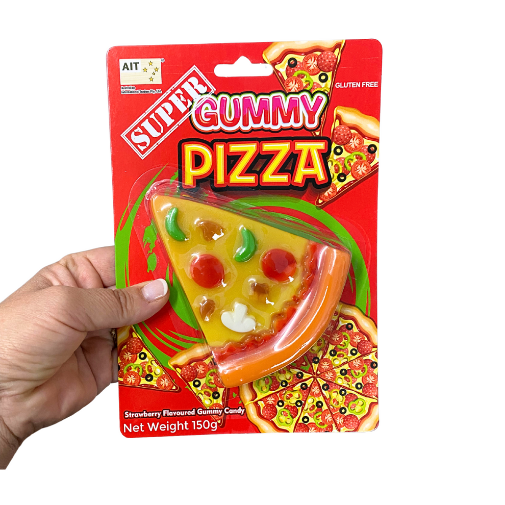 Super Sized Gummy Pizza Slice 150g – Sweet As
