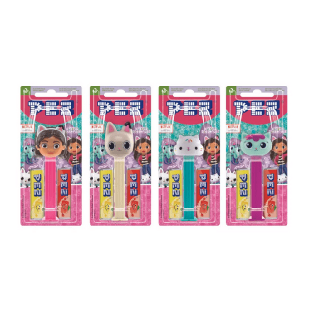 Pez Characters Gabby's Dollhouse Dispenser-Sweet As Confectionery