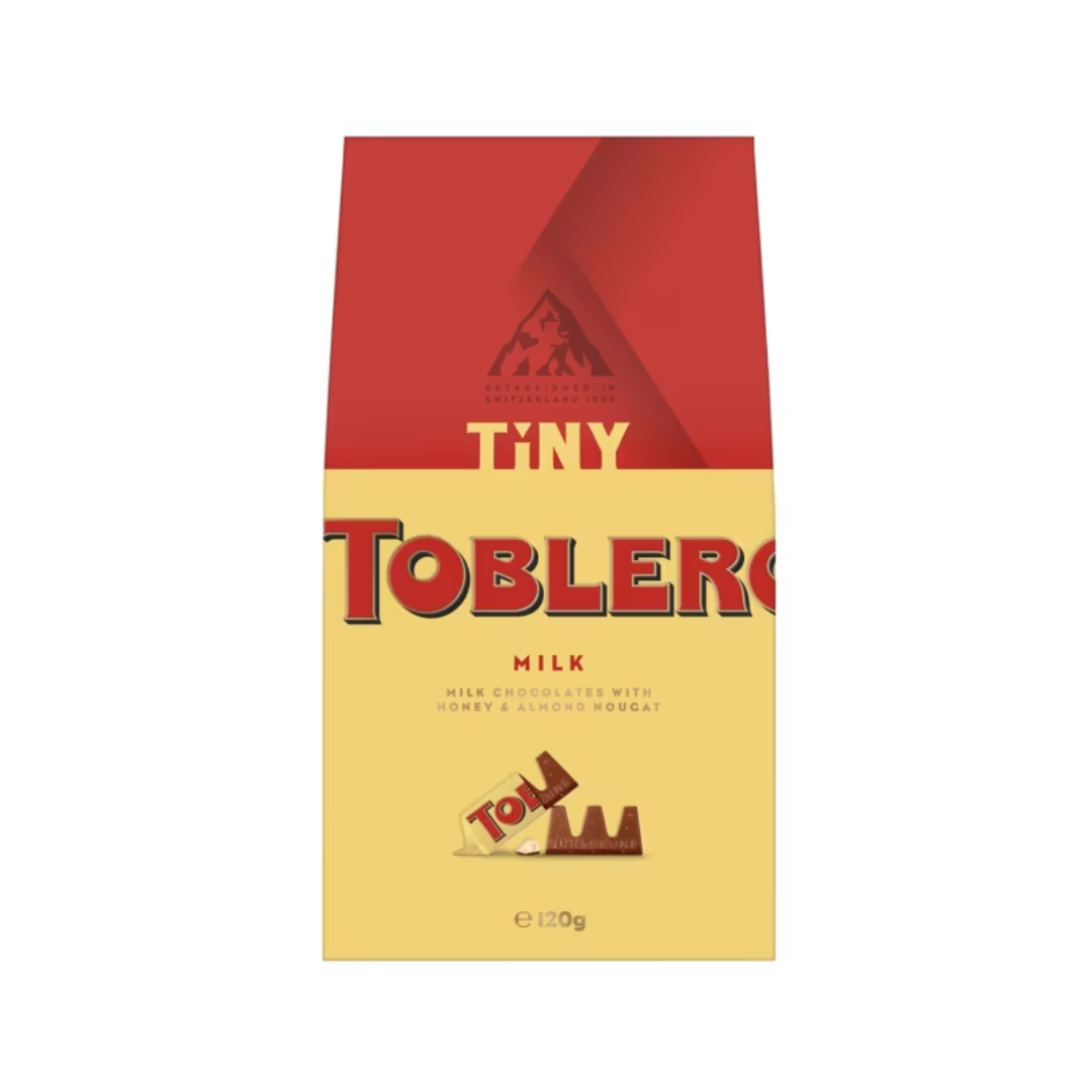 Tiny Toblerone Milk Chocolate - 120g – Sweet As